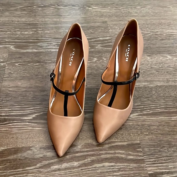 Coach | Shoes | Coach Fulton Cow Baby Pumps | Poshmark